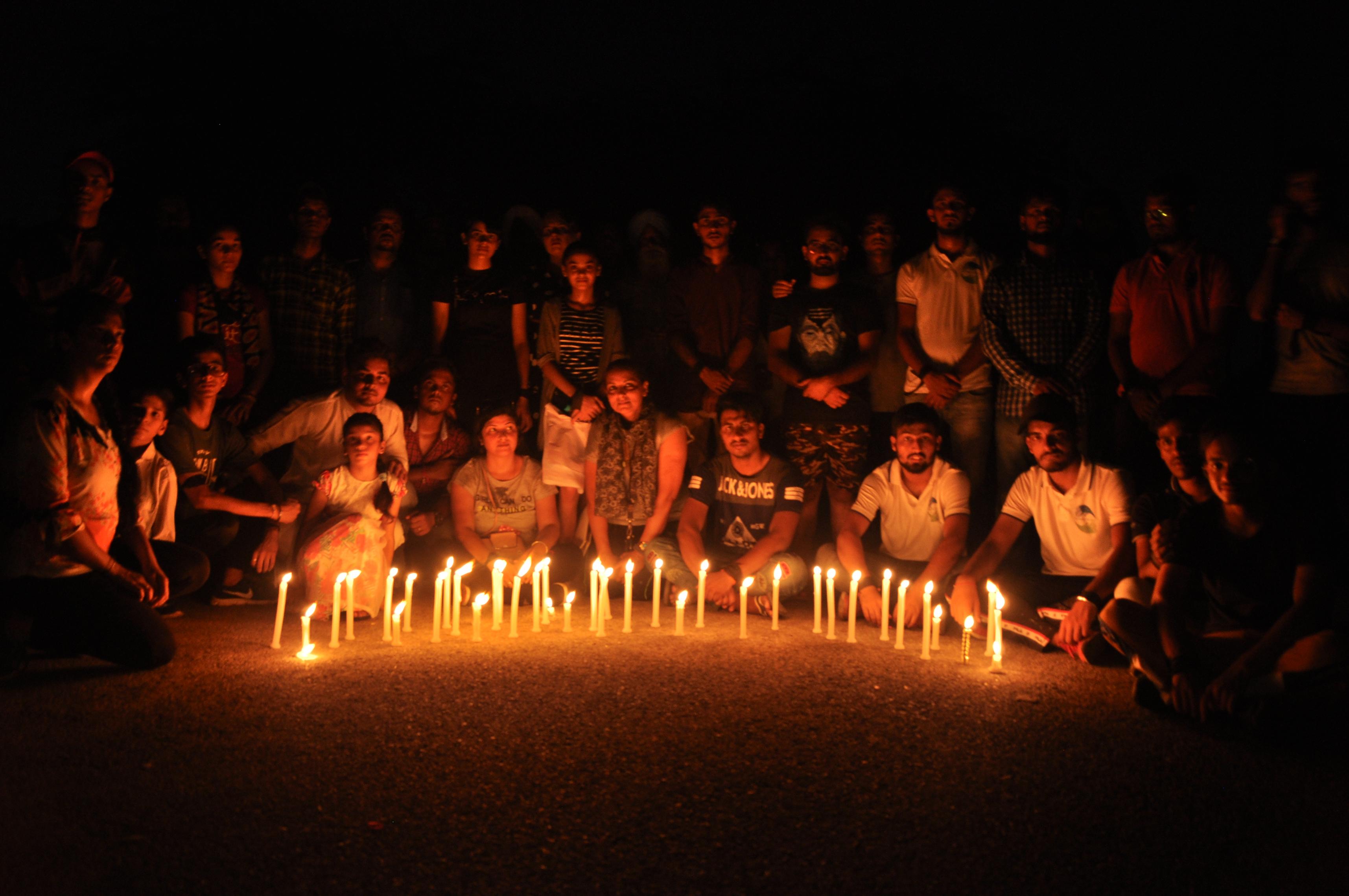Candle march draws attention towards plight of stray dogs - Chandigarh ...