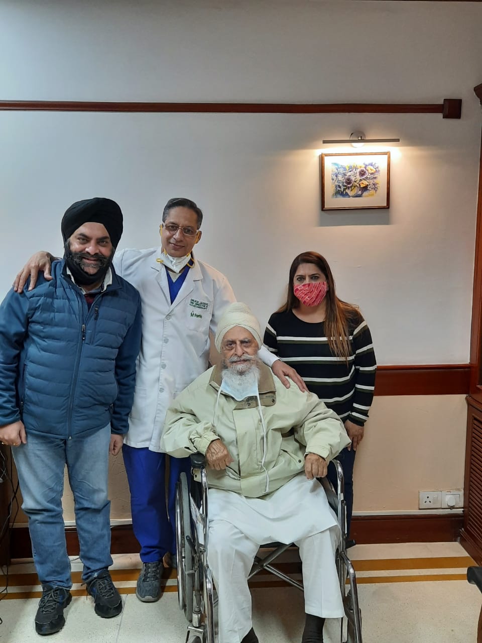 Severely ill Cardiac Patient successfully treated by doctors at Fortis ...