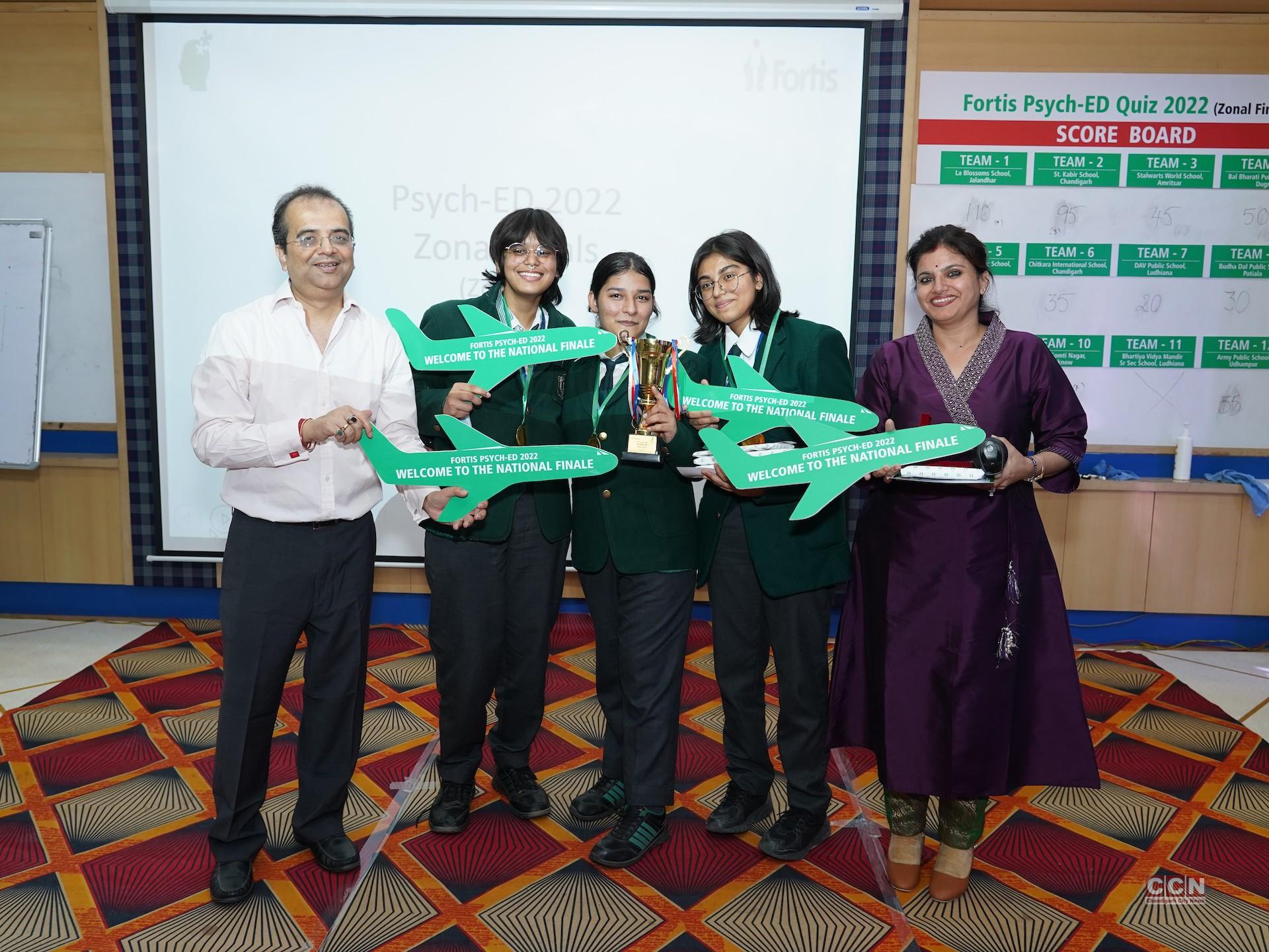 Fortis Hospital Mohali hosts ‘PSYCH-ED 2022’ Zonal Finals for North ...