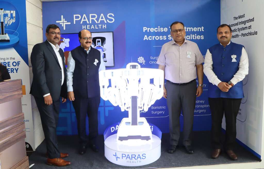 Paras Health Successfully Inaugurated Panchkula’s 1st-Ever Robotic ...