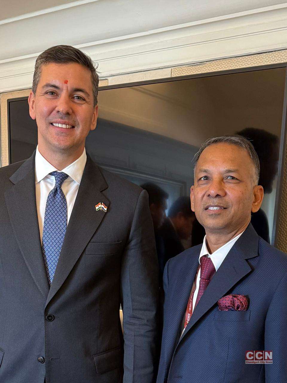 Paraguayan President Meets Trident Chairman Emeritus Rajinder Gupta to ...