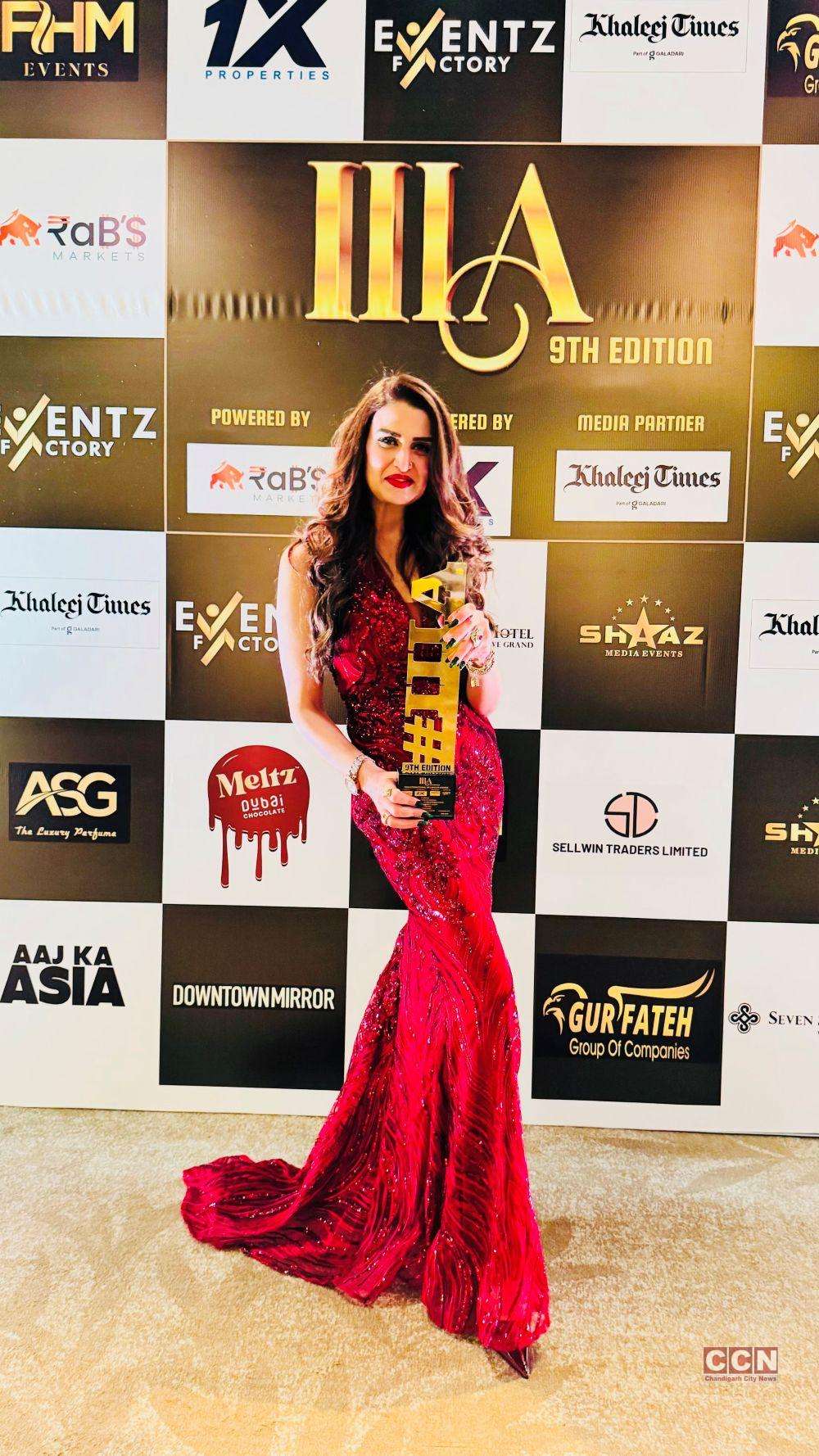 Dr. Sazina Khan Receives Global Impact Icon Award at International Influencer Awards 2025 in ...