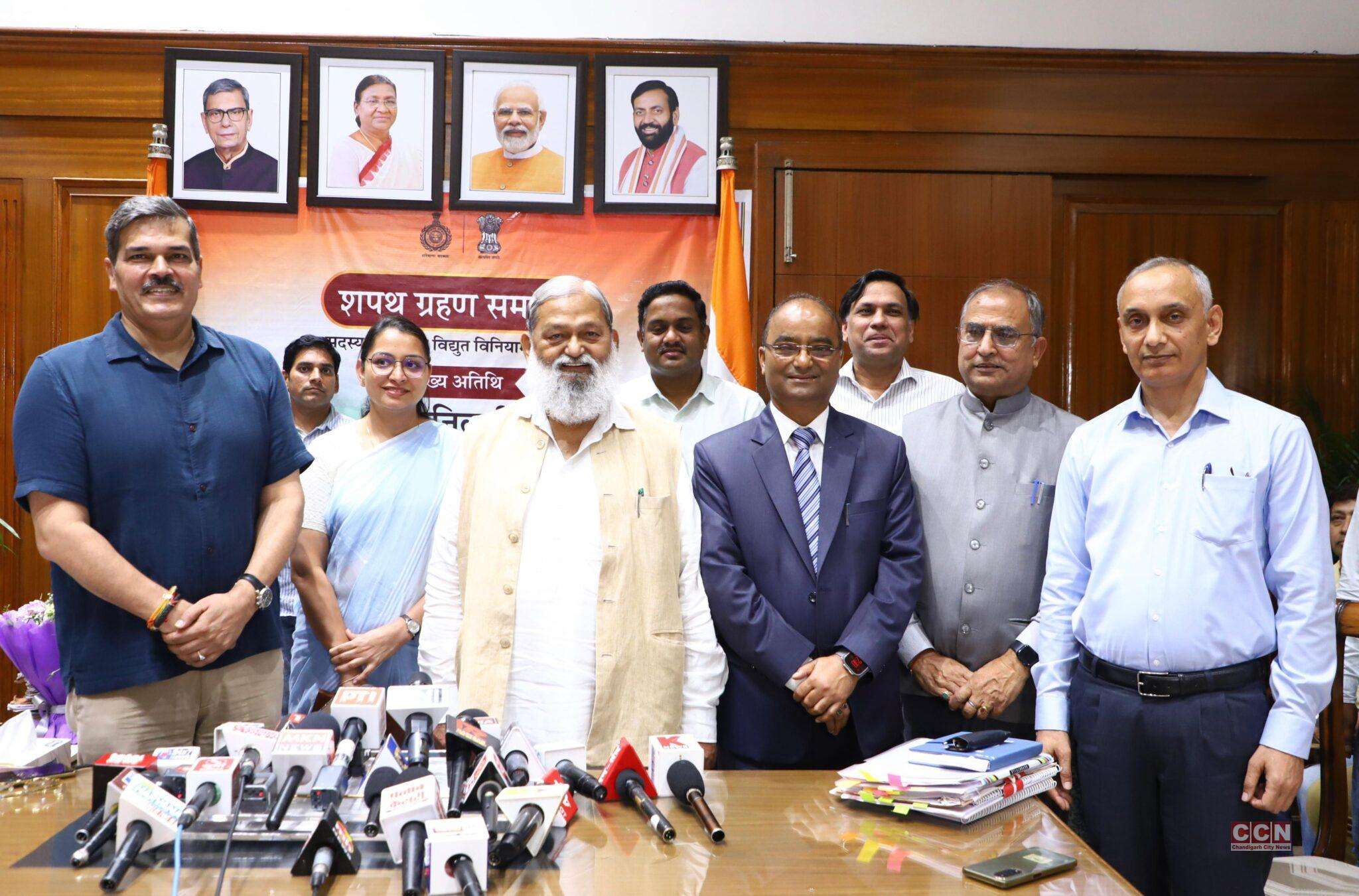 Vij Administers Oath of Office & Secrecy Shiv Kumar Becomes New Member ...